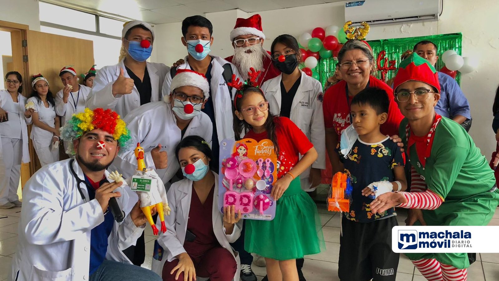 Pacientes recibieron un agasajo navideño por parte del proyecto «Dr ...